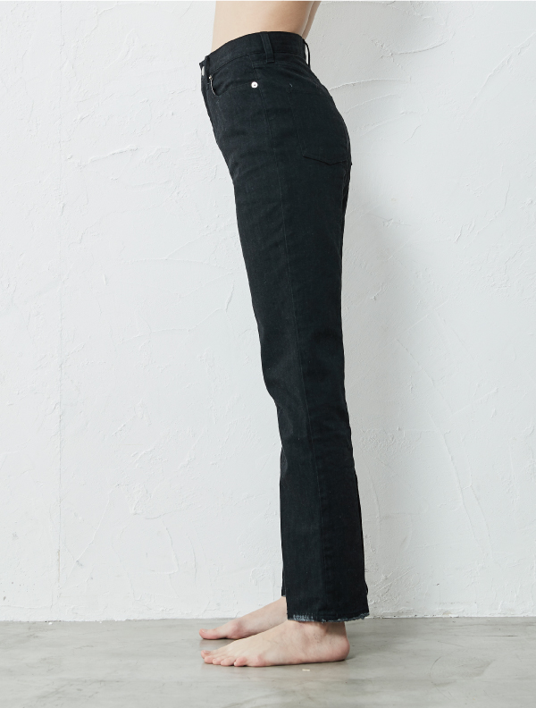 BACK SLIT FLARE PANTS | JapanDenim ENglish
